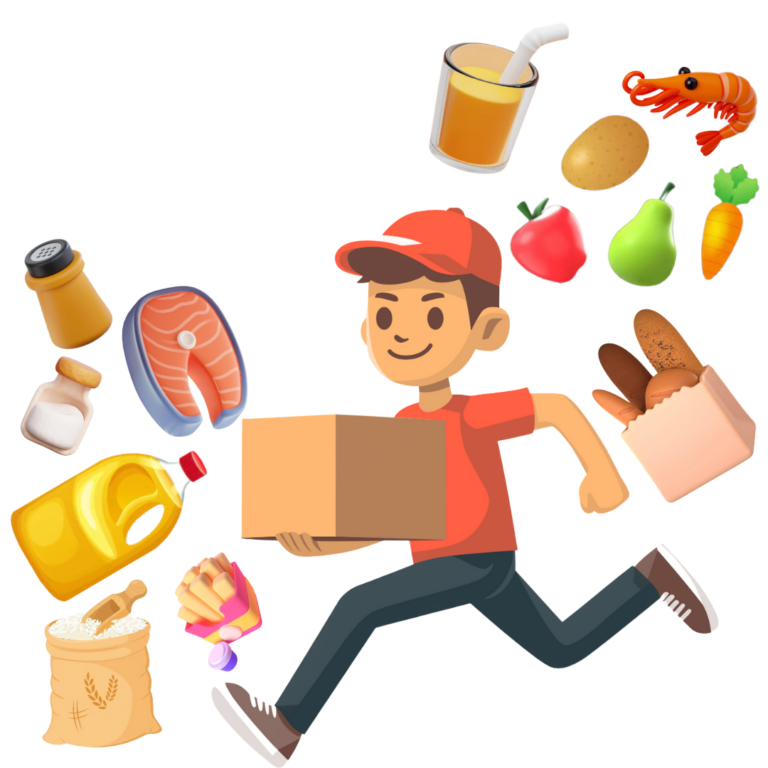 EasyParcel Grocery Delivery – Fast & Food Retail to Your Doorstep