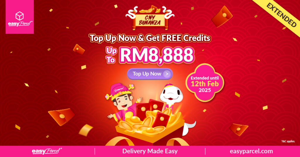 Enjoy FREE Credit Up To RM8,888 With CNY BONANZA 2025!