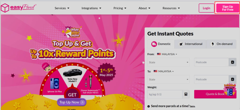 How To Send A Parcel With J&T Express In Malaysia (2025 Guide) - EasyParcel