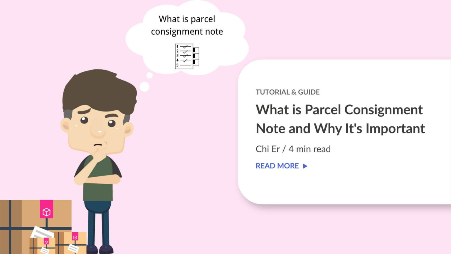 What is Parcel Consignment Note and Why It's Important - EasyParcel